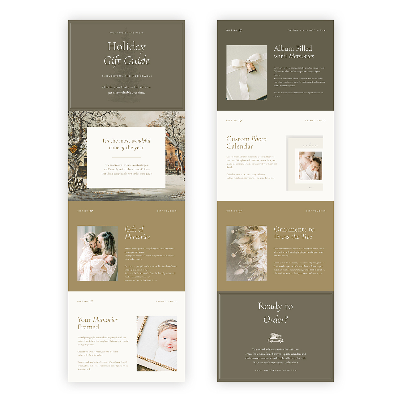 2022 Holiday Gift Guide Email Template PS + Canva - Oh Snap Boutique 2022 Holiday Gift Guide Email Template PS + Canva - Oh Snap Boutique